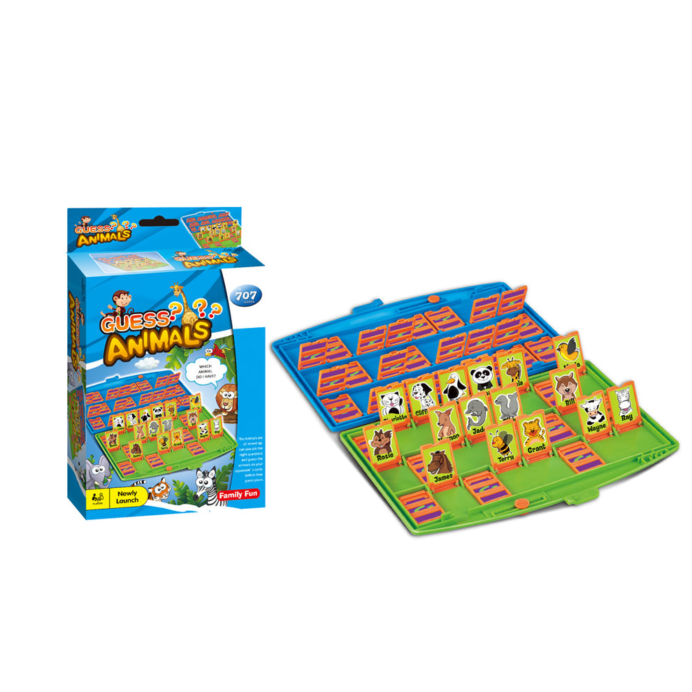 Board Game 707 Guess The Animals Family Fun – Play N Learn Educational ...
